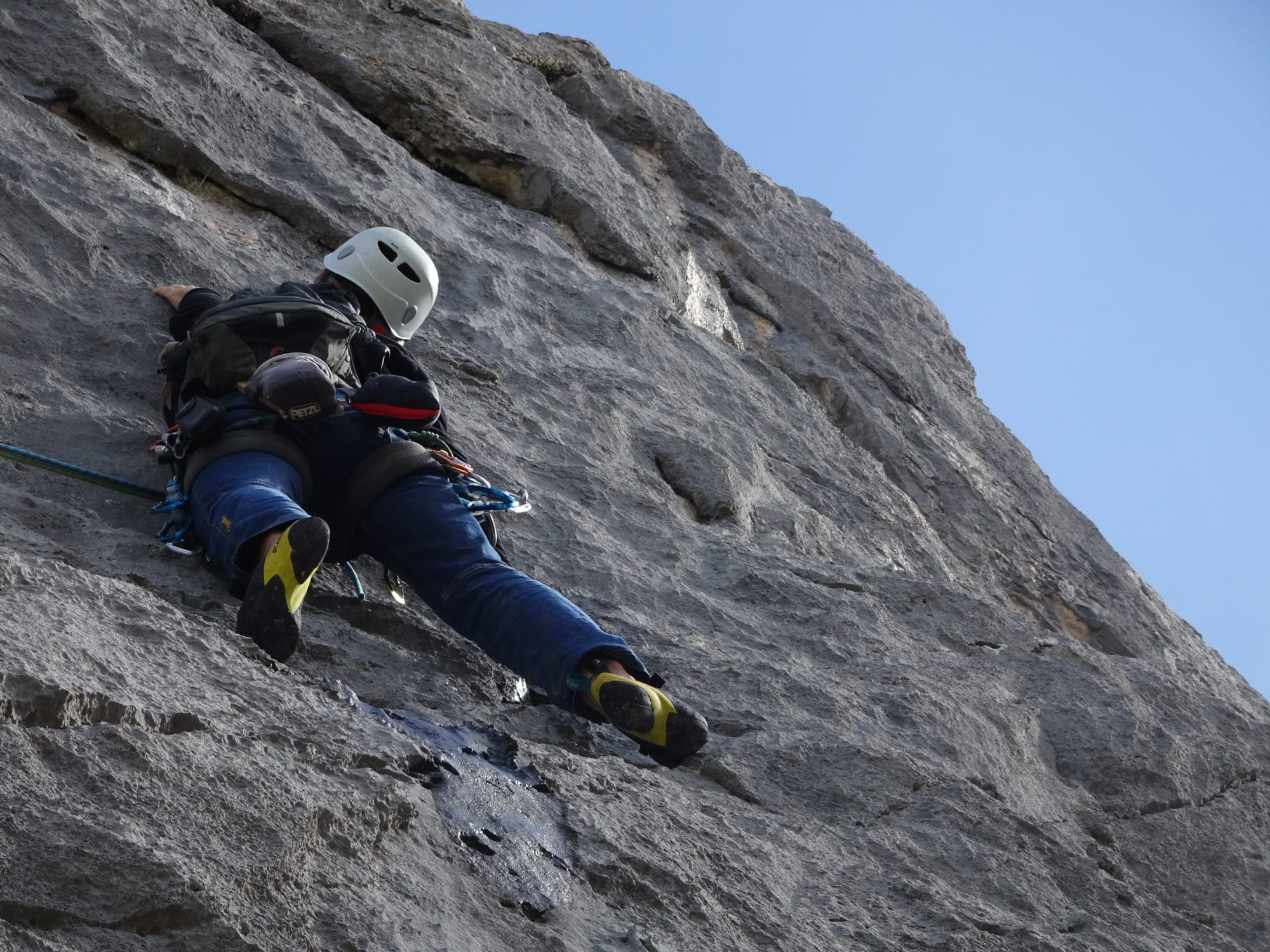 La Mamule : Nouvelle voie Piola - HELYUM