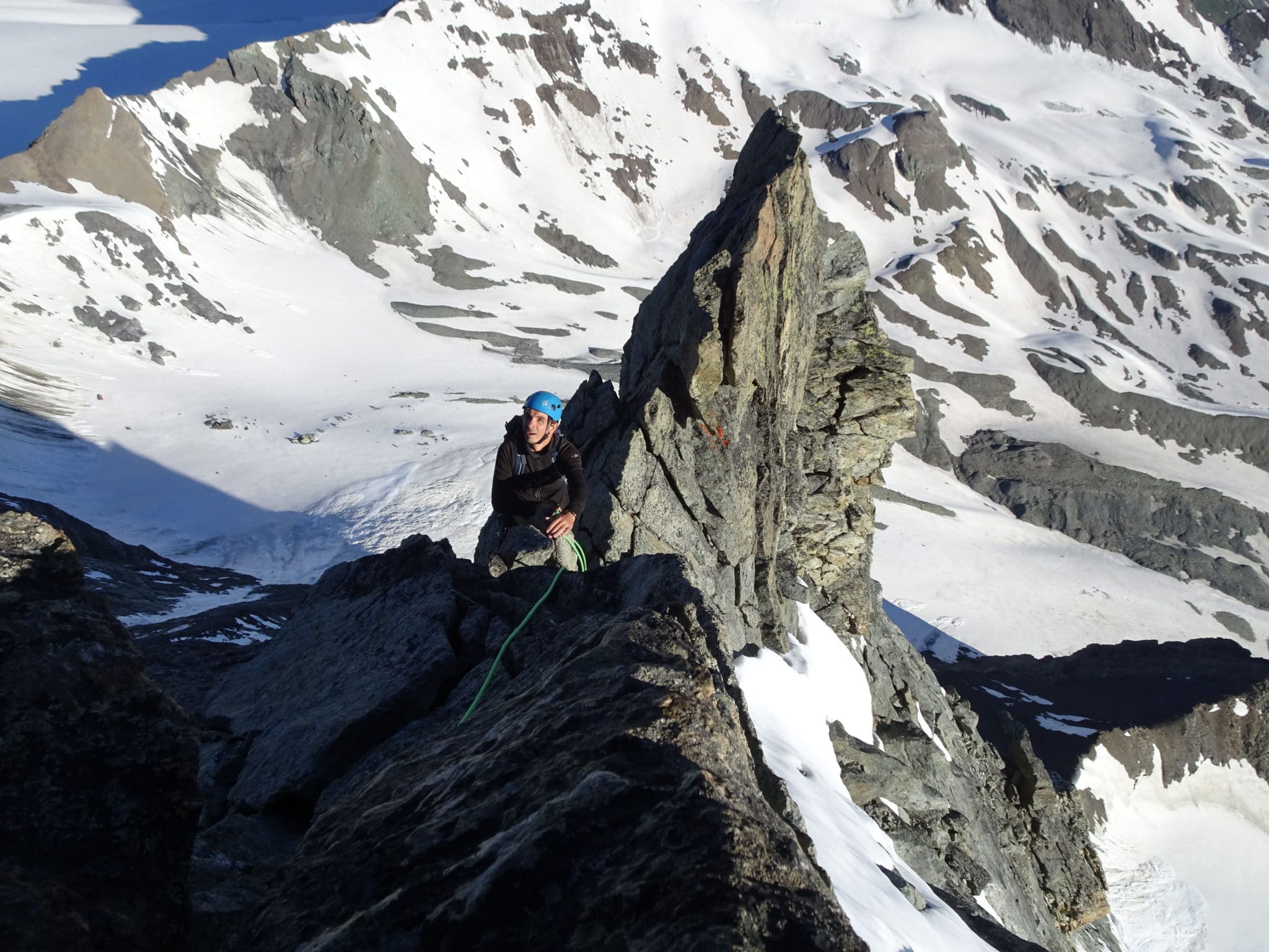 Arête Gallet au Mont-Blanc de Cheilon - HELYUM