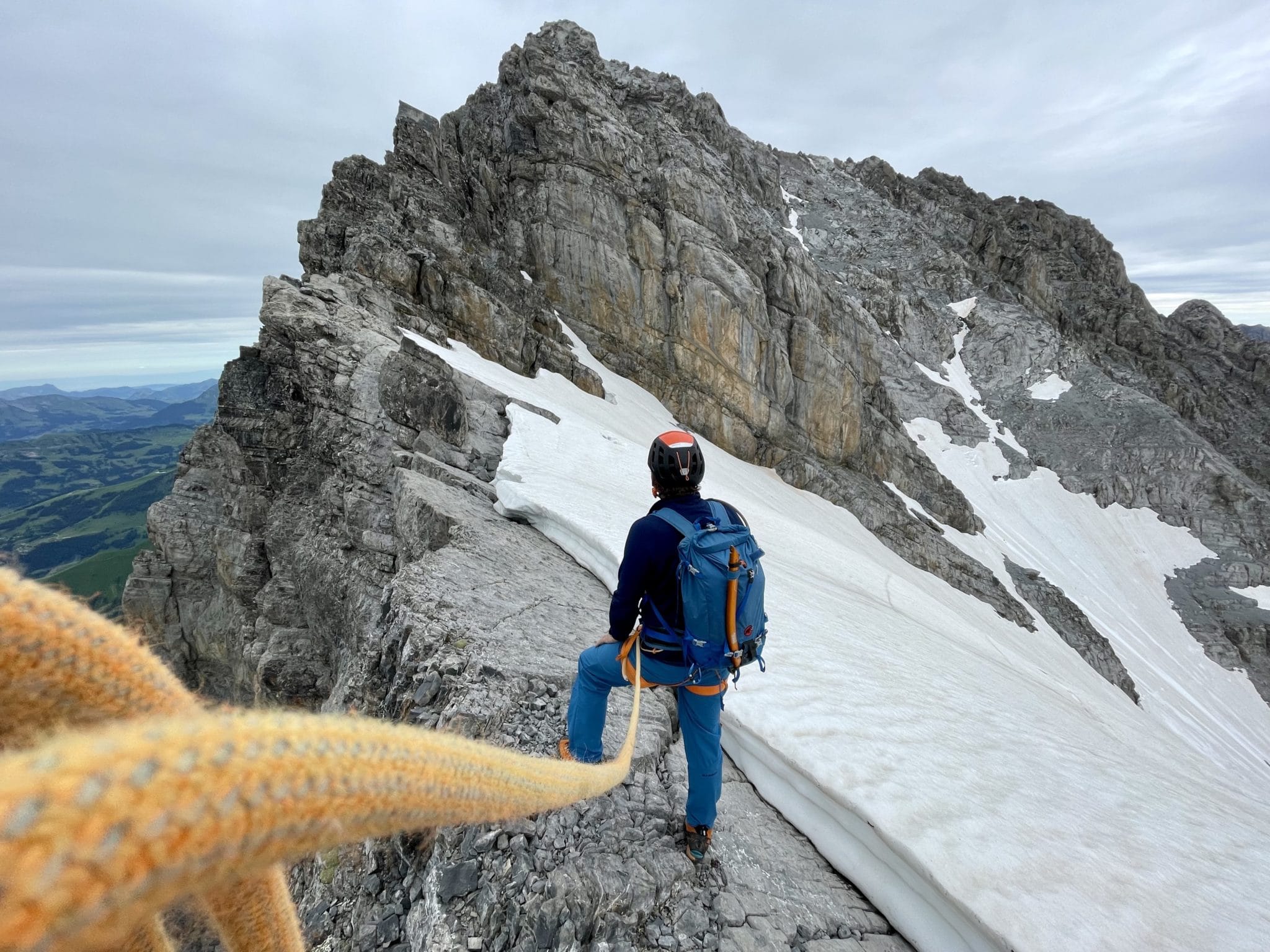 L'arête de Saille au Grand Muveran - HELYUM